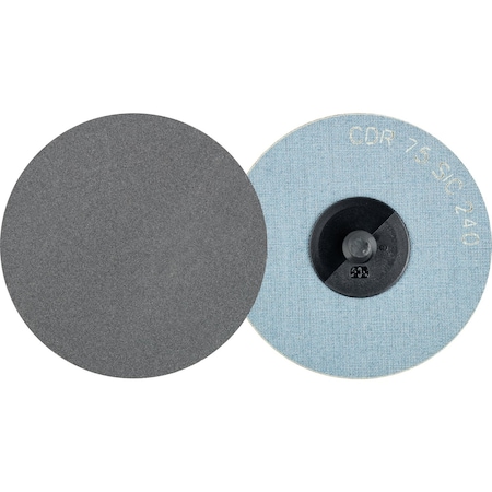 Pferd 3" COMBIDISC Abrasive Disc - Type CDR - Silicon Carbide - 240 Grit 50PK 42759 | Zoro
